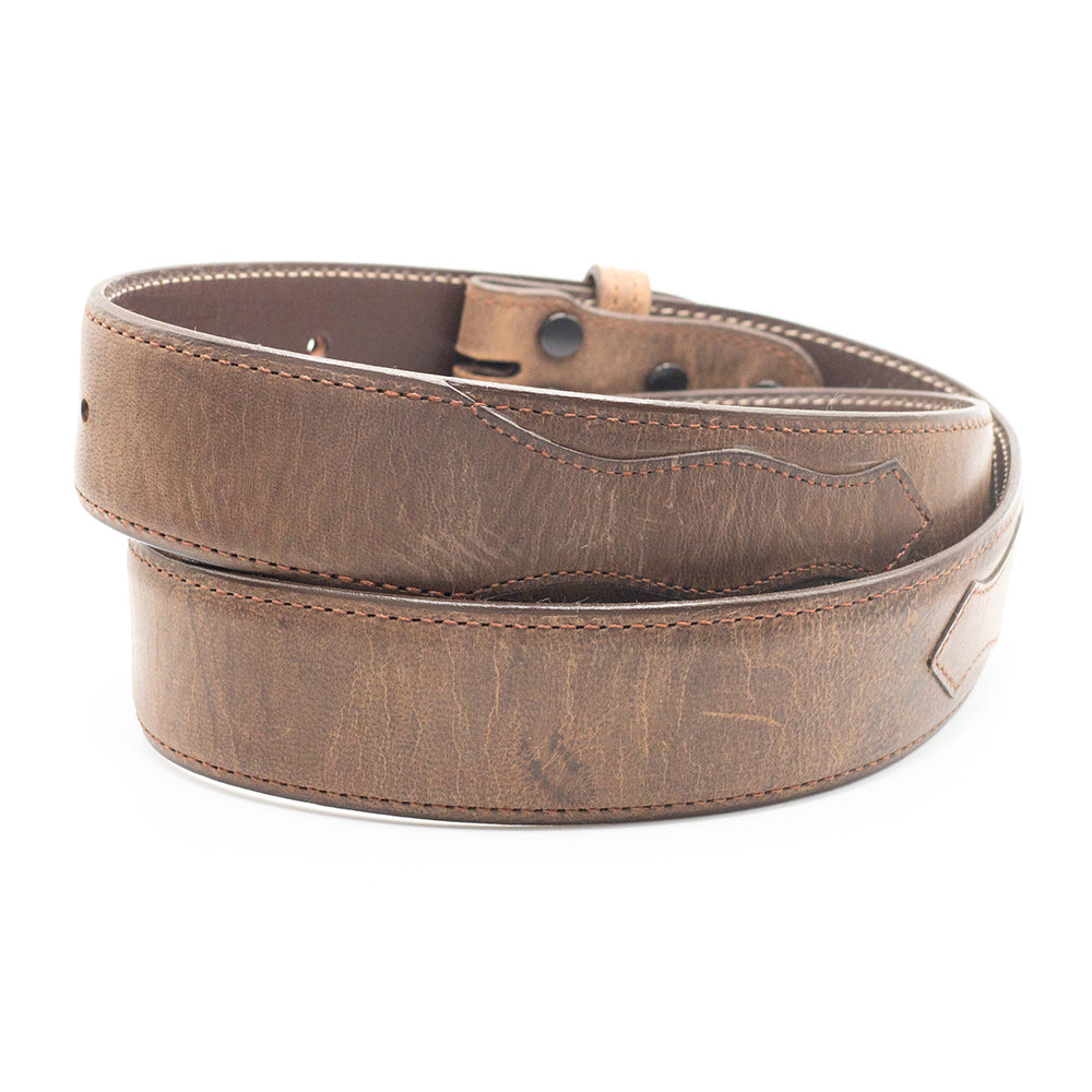 Chocolate Goatskin Belt | TomTaylorBelts.com – Tom Taylor Belts ...